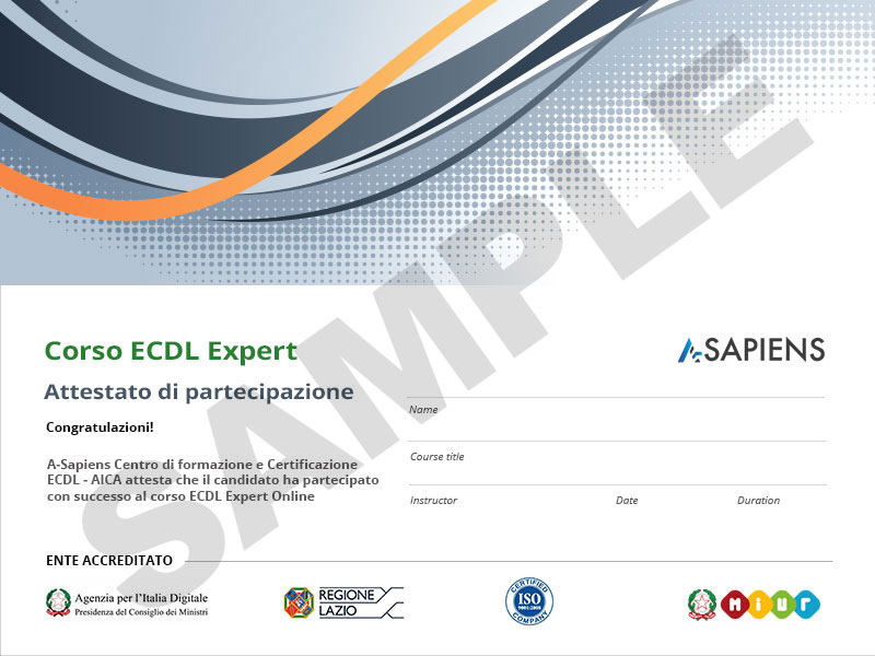 Esami ECDL Online - A-Sapiens